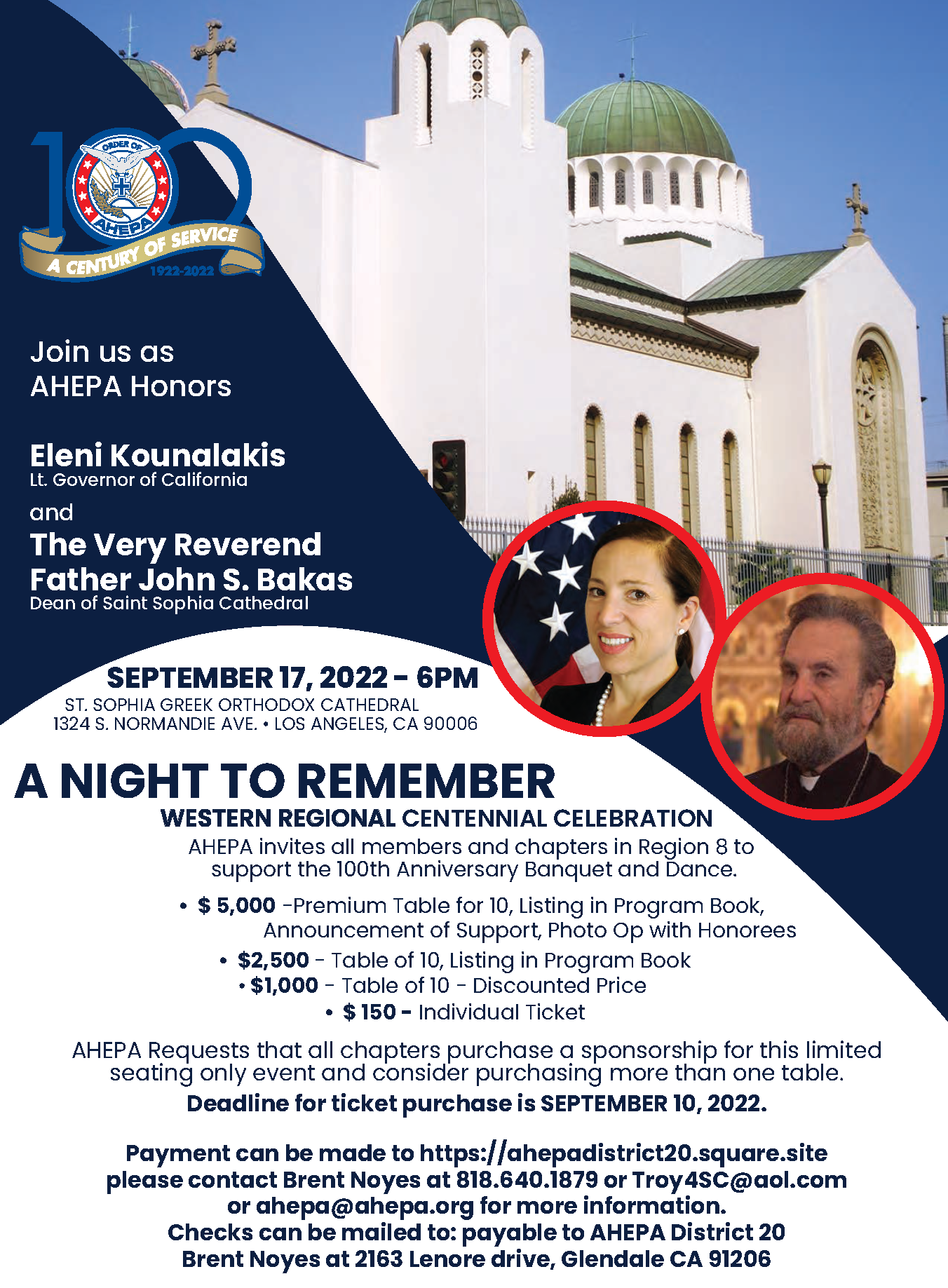 AHEPA WESTERN REGIONAL CENTENNIAL CELEBRATION!